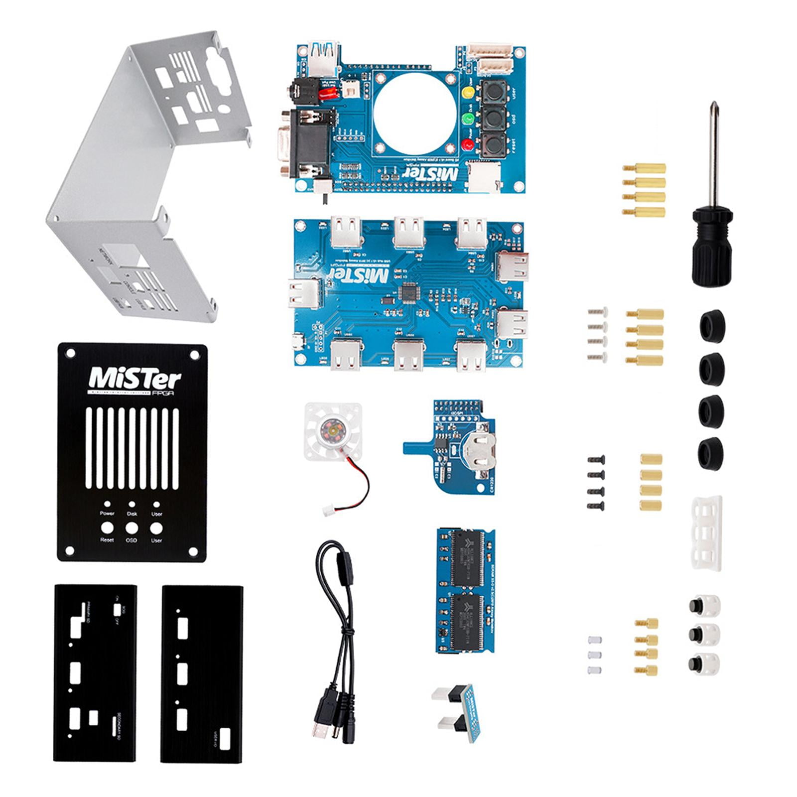 Carcasas personalizadas de MisTer portátiles para Terasic Ware Decodificación Máquinas de s ...