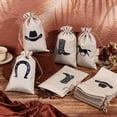 20Pcs 4 Styles Cowboy Polyester Packing Pouches Drawstring Bags ...