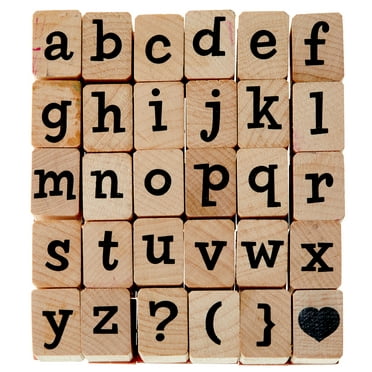 Walnut Hollow Mini Hot Stamps Alphabet Set, Lower Case - Walmart.com