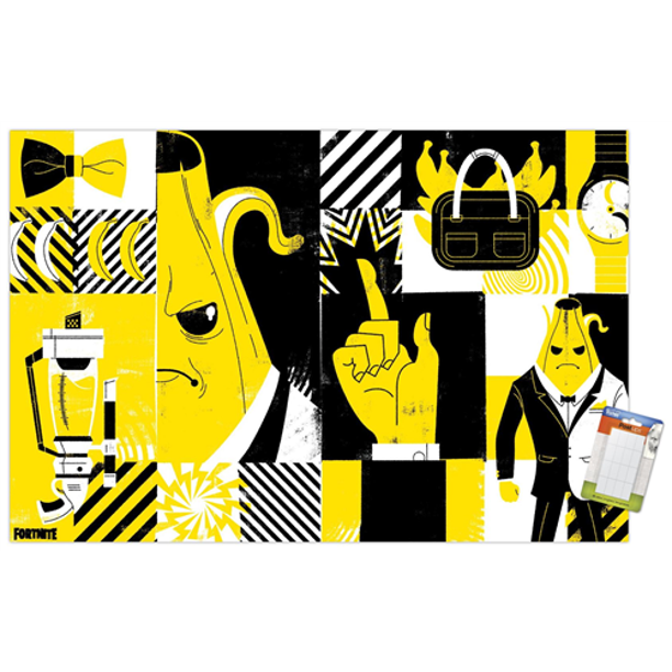 Fortnite - Peely Wall Poster, 14.725" x 22.375" - Walmart.com