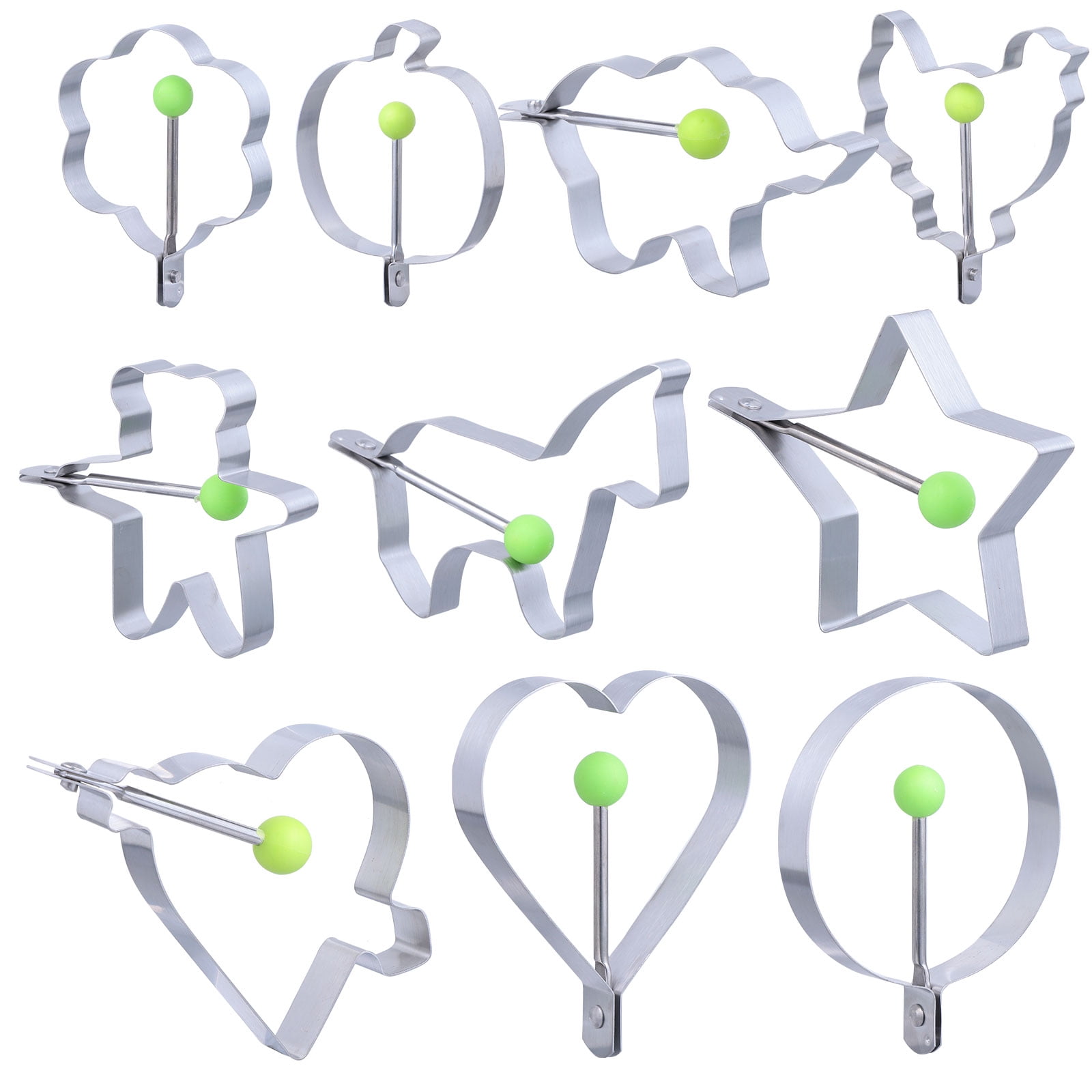 Click here for Hcyz 10pcs Stainless Steel Omelette Egg Frying Mol... prices