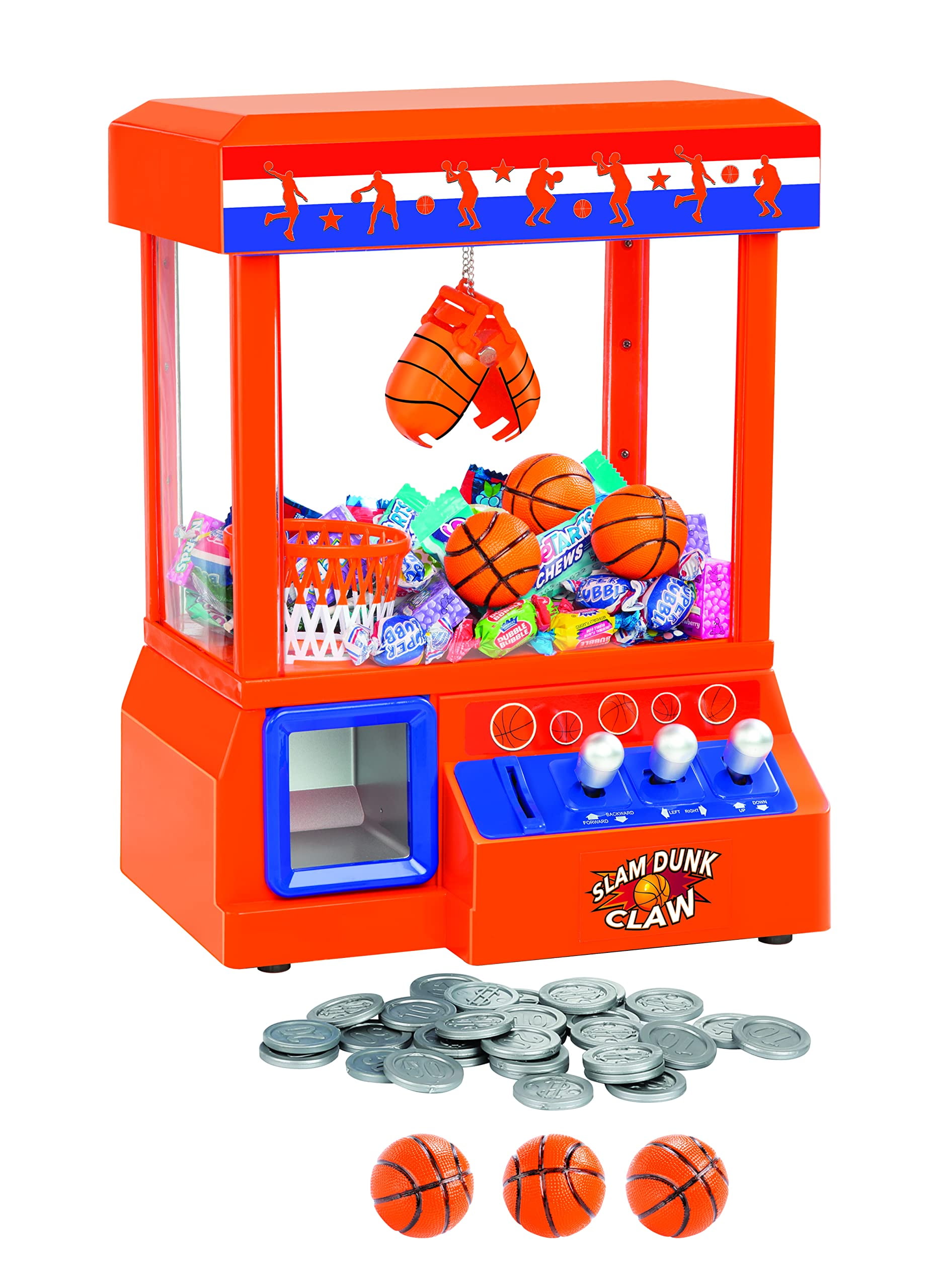 KOVOT Mini Arcade Claw Grabber Machine - Candy Machine for Kids- Retro ...