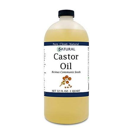 Castor Oil-Ricinus Communis-100% Pure, Clean Castor Oil(32 Ounce ...