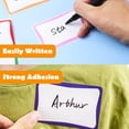 512 Pcs Name Tag Stickers, 2x3 Inch Colorful Labels for Classroom ...