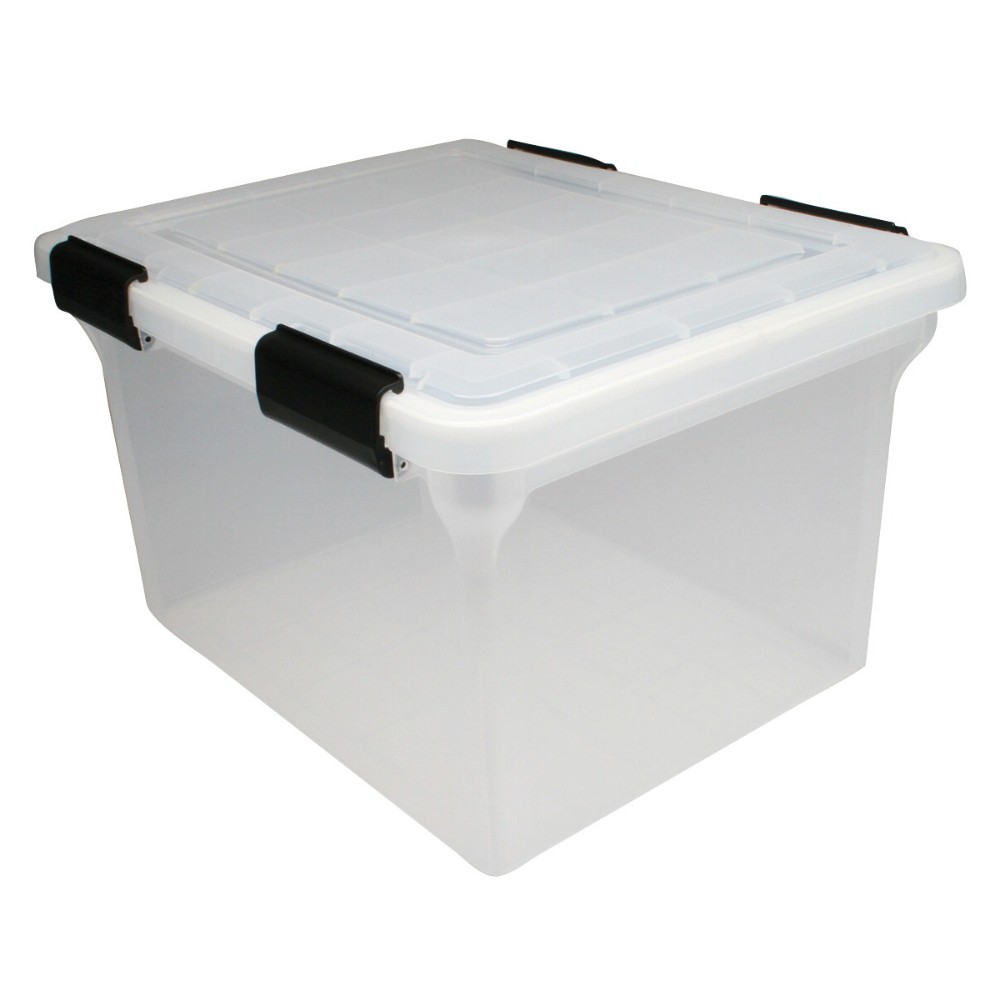 32 Qt. Letter & Legal Size Water Tight File Box - Walmart.com