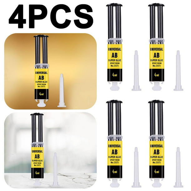 Pegamento Universal AB Super Glue Resina Epoxi Reparación (4ml ...