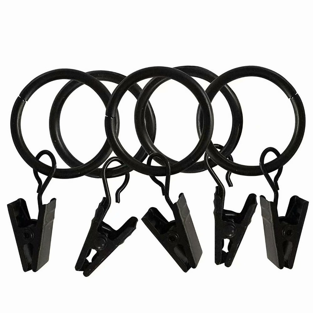 Easy2hang Premium Drapery Clip Rings openable Extra Thick have an ...