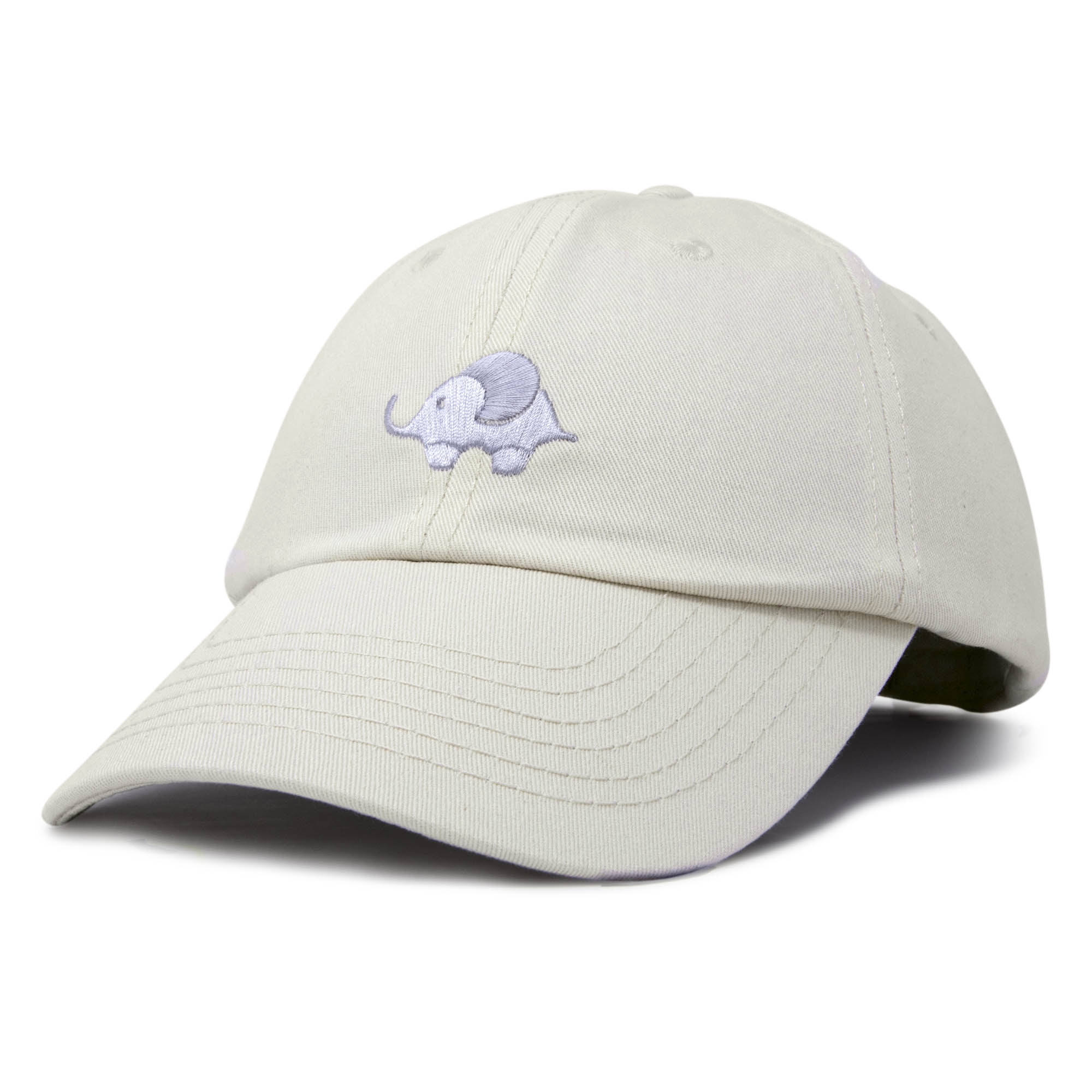 DALIX Cute Elephant Hat Cotton Baseball Cap in Beige - Walmart.com