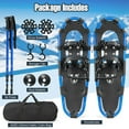 Resenkos Snowshoes, Snow Shoes,Snowshoeing Hiking Climbing Shoes,21/25 ...