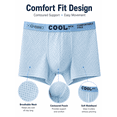 15 Pack Men's Mesh Boxer Briefs, 92% Polyester 8% Elastane, COOL ...