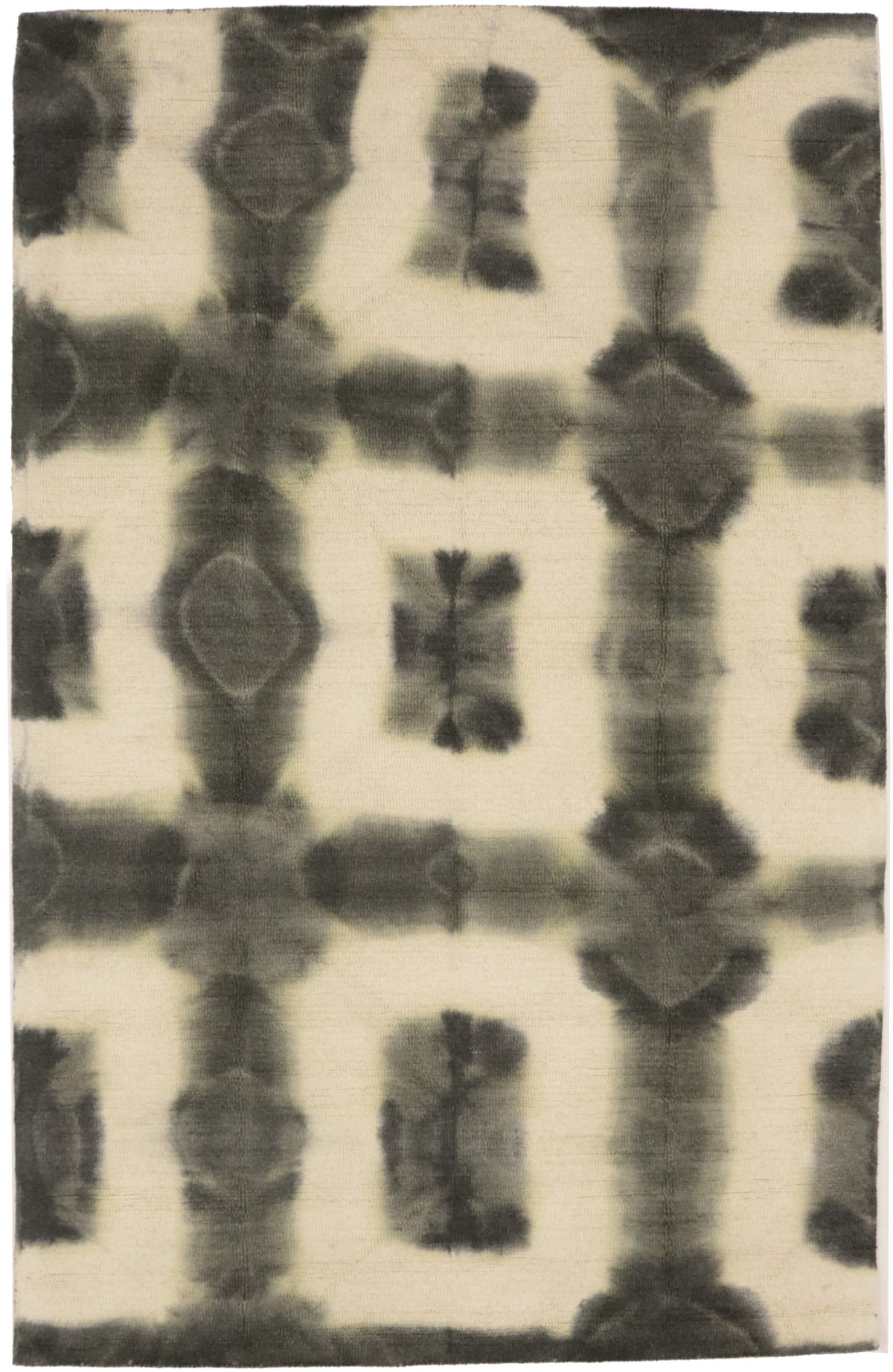 Brownish Gray Tie-Dye 5X8 Hand-Tufted Modern Rug - Walmart.com