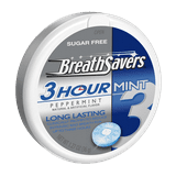 Breath Savers Sugar-Free Peppermint Breath Mints, Long-Lasting 3 Hour ...