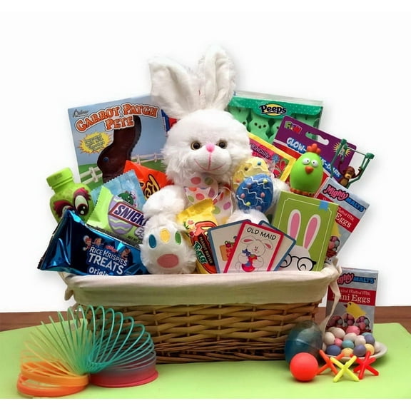 Easter Woven Bunny Basket Long Ears Bunny Storage Basket Tote Bag ...
