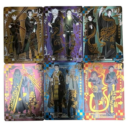 Booster Demon Slayer Pr Rare Cards Kamado Tanjirou Nezuko Zenitsu Tcg ...