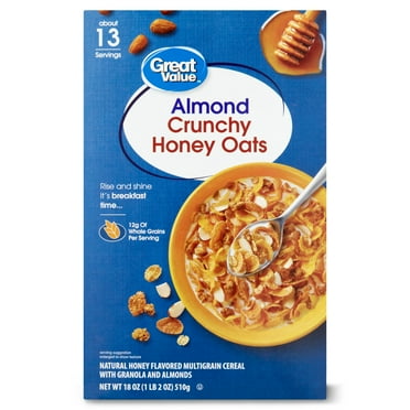 Great Value Cinnamon Oat Crunch Whole Grain Oat Cereal, 18 oz - Walmart.com