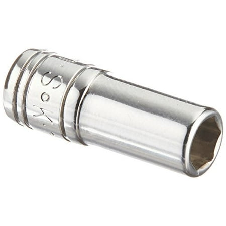 SK Professional Tools 41677 1/4 in. Drive 6-Point Metric Semi Deep ...