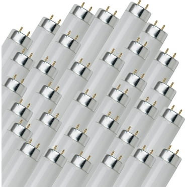 Luxrite F54T5/841/HO 54W 46 Inch T5 Fluorescent Tube Light Bulb, 4100K ...