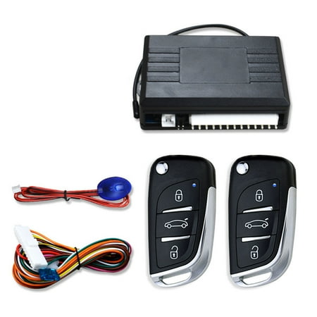 Universal Car Auto Keyless Entry System Button Start Stop LED Keychain ...