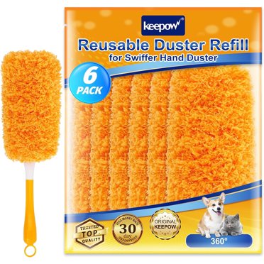 24 Duster Refills and 2 Handle, 360 Heavy Duty Duster Refills Multi ...