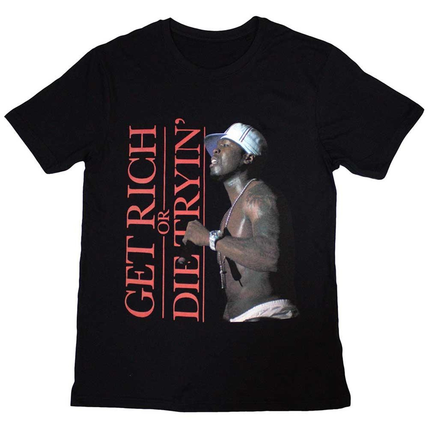 Click here for 50 Cent Adult Get Rich T-Shirt M prices