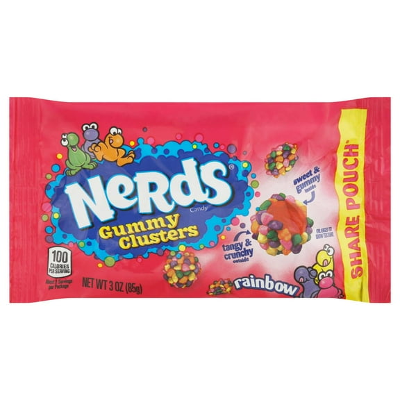 Nerds Holiday Gummy Cluster, Treat Size, 75 Count (37.5 Ounce ...