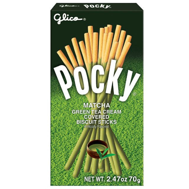 Pocky 70g Biscuit Sticks Matcha Flavors - Walmart.com