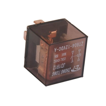 Car Truck Auto Automotive DC 12V 80A 80 AMP SPST Relay Relays 4 Pin 4P ...