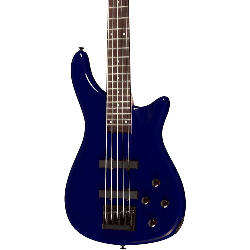 Blue Bass Guitar