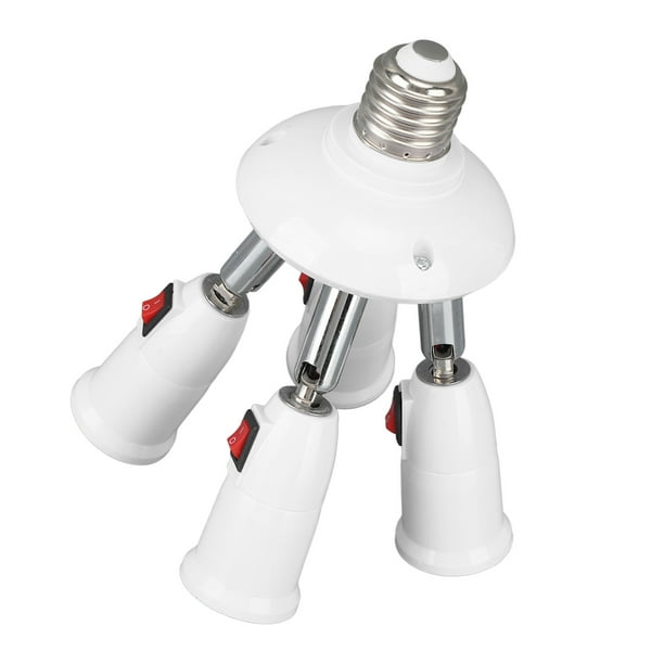 Light Splitter Socket, 360 Degrees Rotation 4 In 1 Light Splitter For ...