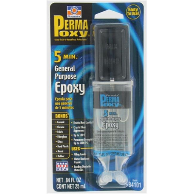 Permatex 2 Oz. PermaPoxy 5 Minute General Purpose Epoxy - Walmart.com