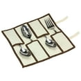 Household Essentials Canvas Flatware Chest - Walmart.com
