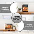 CERPXFF-9x12 Picture Frame, Black Frames for 9 x 12 Inch Photo Poster ...