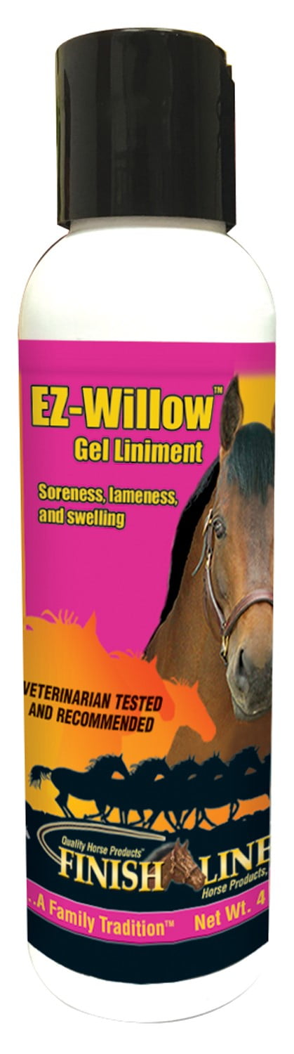 Finish Line Easywillow Liniment Horse Supplement, 4 oz - Walmart.com ...