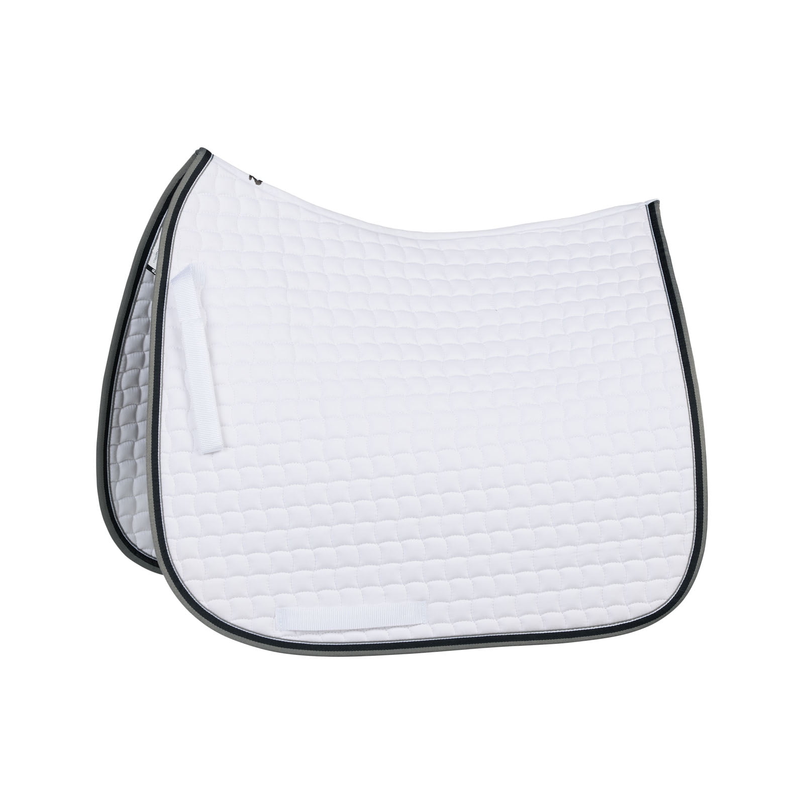 Horze Adepto Quilted Quick-Dry Dressage Saddle Pad For Horses with Two ...