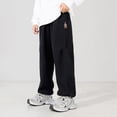 CAUYDY Boy's Cartoon Embroidered Graphic Wide Leg Sweatpants Baggy ...