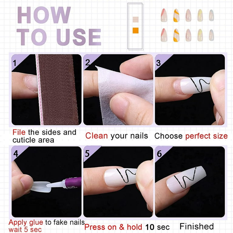 Fancy French Tip Nails