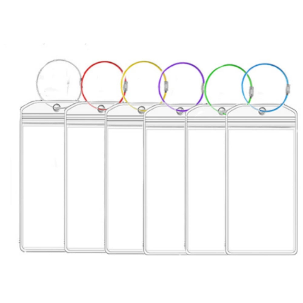 Click here for Mfg2020 Cruise Luggage Tag Holder  6 Pcs Clear Wat... prices