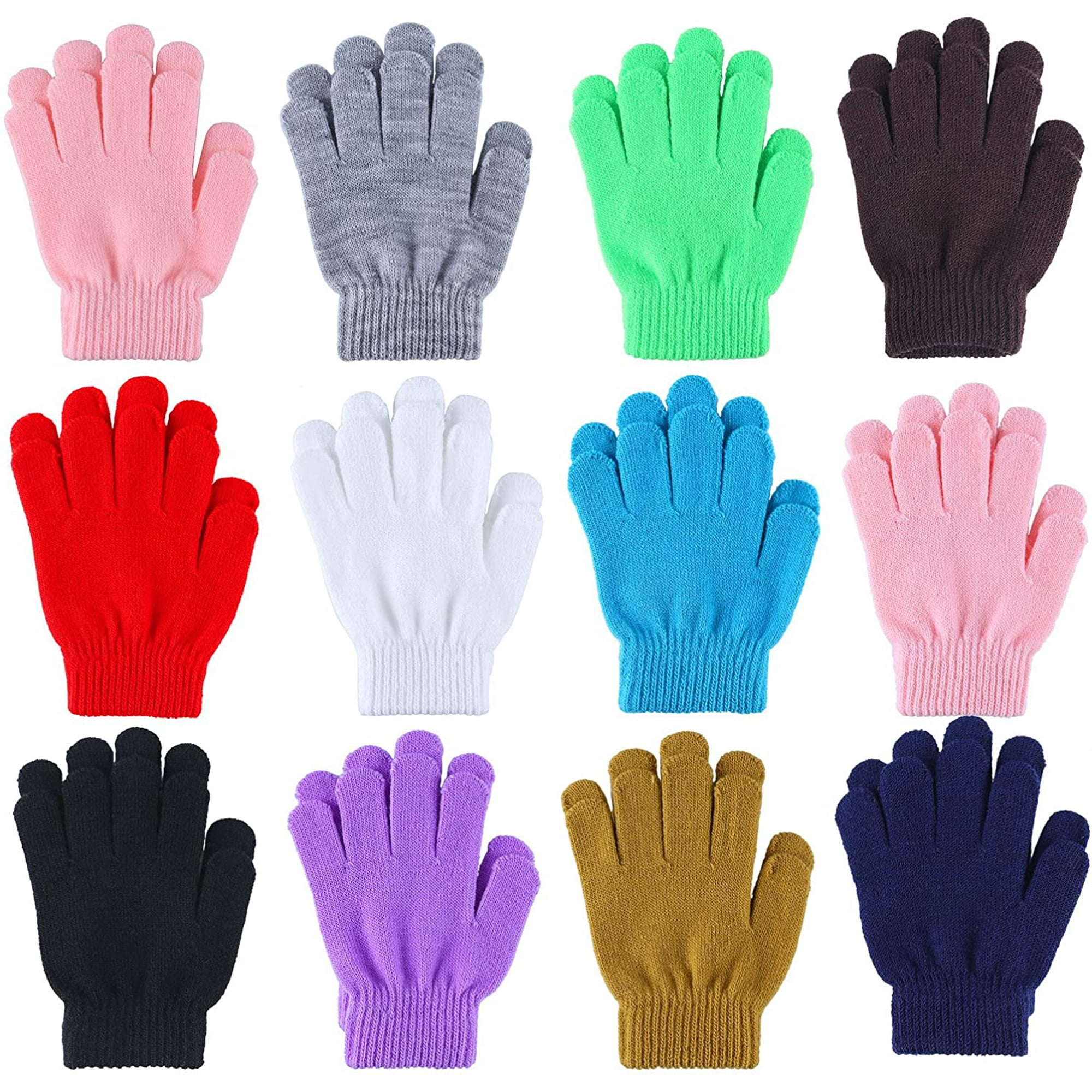 Click here for Mikewe 12 Pairs Kids Winter Magic Gloves Children... prices