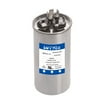 PowerWell 45+5 MFD Capacitor for AC, Heat Pump - Dual Run, 370/440 Volt - Lasts 5 Years ...
