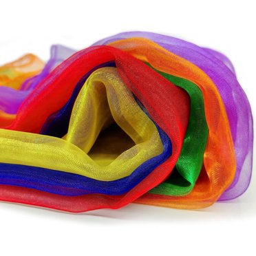 INSPIRE CHIC Women's Square Shaped Scarf Contrast Color Printed Scarves ...