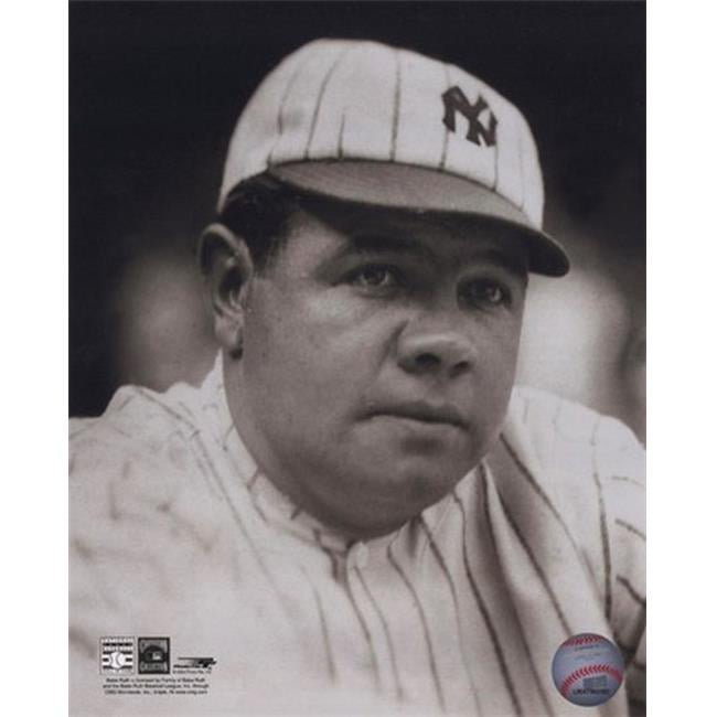 Photofile PFSAABK01501 Babe Ruth - classic portrait Sports Photo - 8 x ...