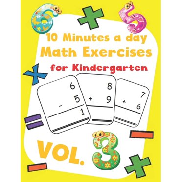Math in a Few Minutes a Day: 10 Minutes a day Math Excercise for ...