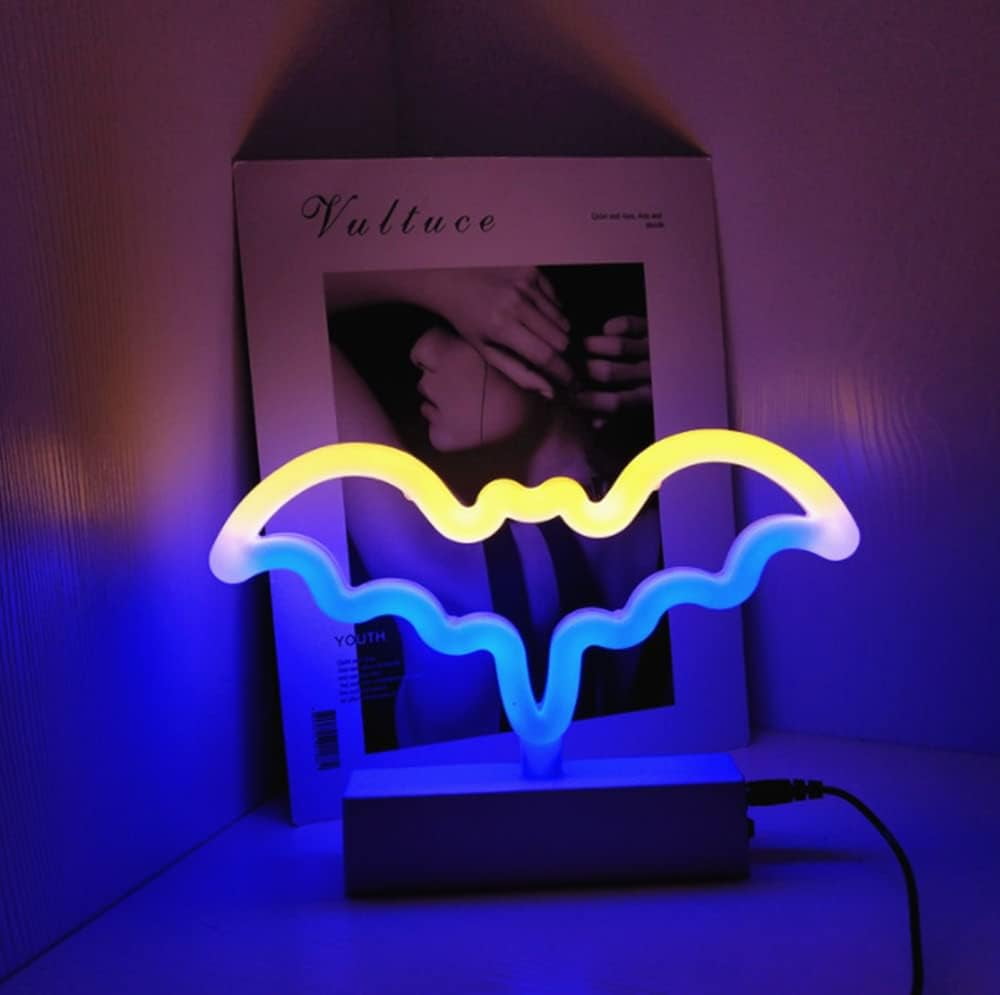 LINLIN Neon Night Light, LED Neon Signs Night Light Neon Lights Neon ...