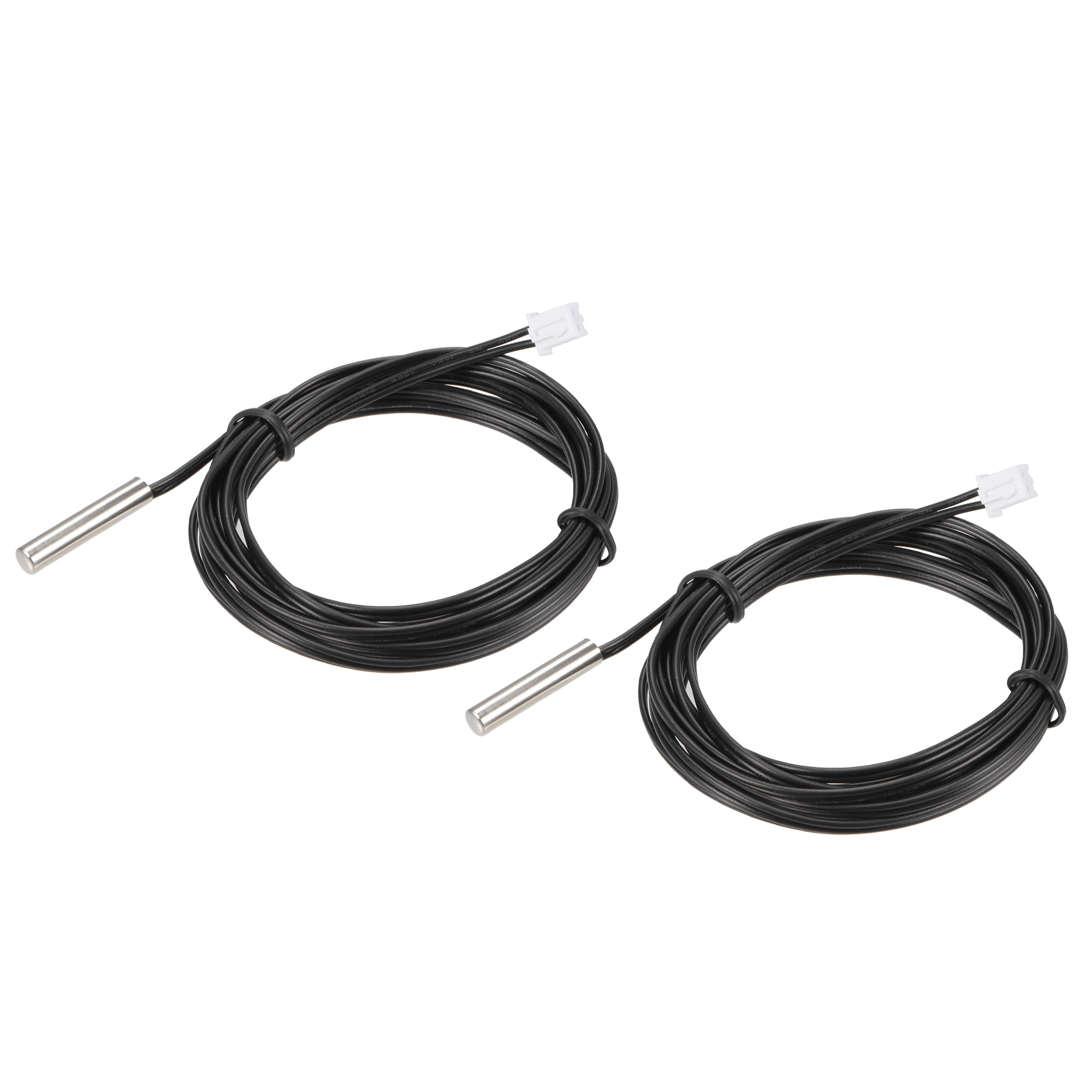 2pcs 10K Temperature Sensor Probe Stainless Steel NTC Thermal Sensor ...