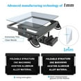 ILOKNZI 16in Large Folding Teleprompter for 4-12.9in Tablets with Angle ...
