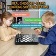 LEVEROAM LC01 Electronic Chess Set, Magnetic Pieces, 32-Bit AI Engine ...