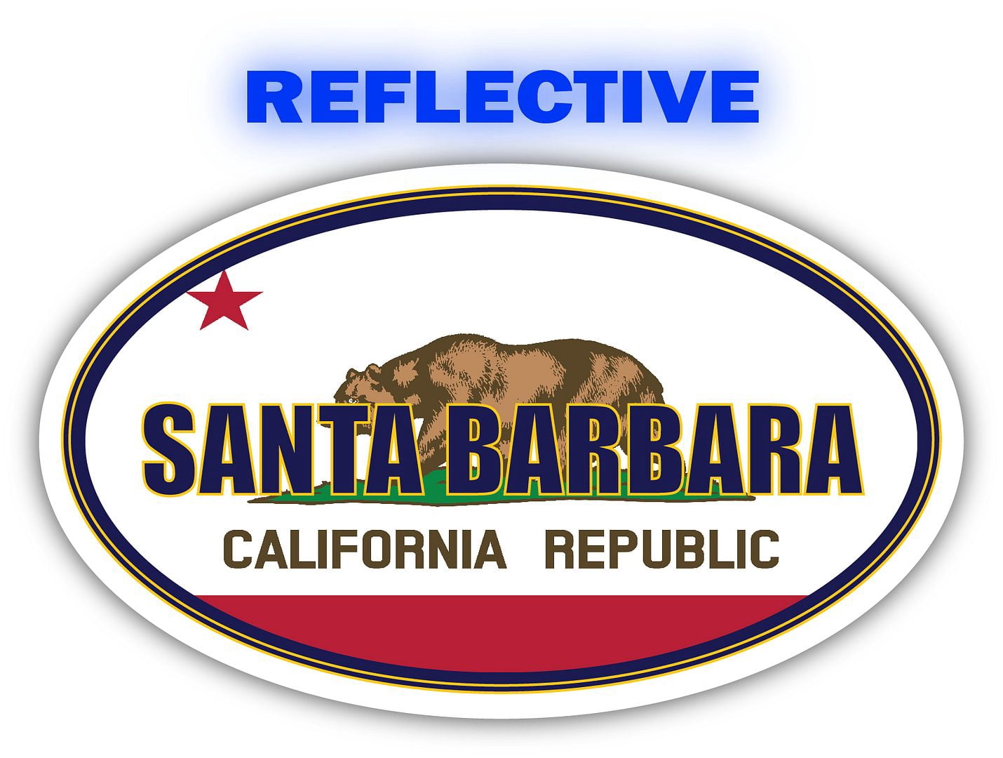 Santa Barbara City California State Flag | CA Flag Santa Barbara County ...