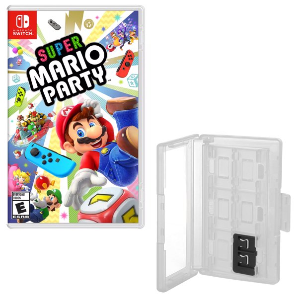 Super Mario Party With Hard Shell 12 Game Caddy, Nintendo Switch ...