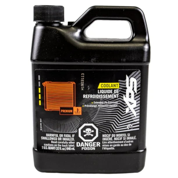Can-Am New OEM, XPS Extended Life Pre-Mixed Coolant (Orange) - 1 Quart ...