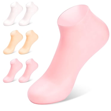 Augper Silicone Moisturizing Socks, Softening Dry Cracked Feet Rough ...